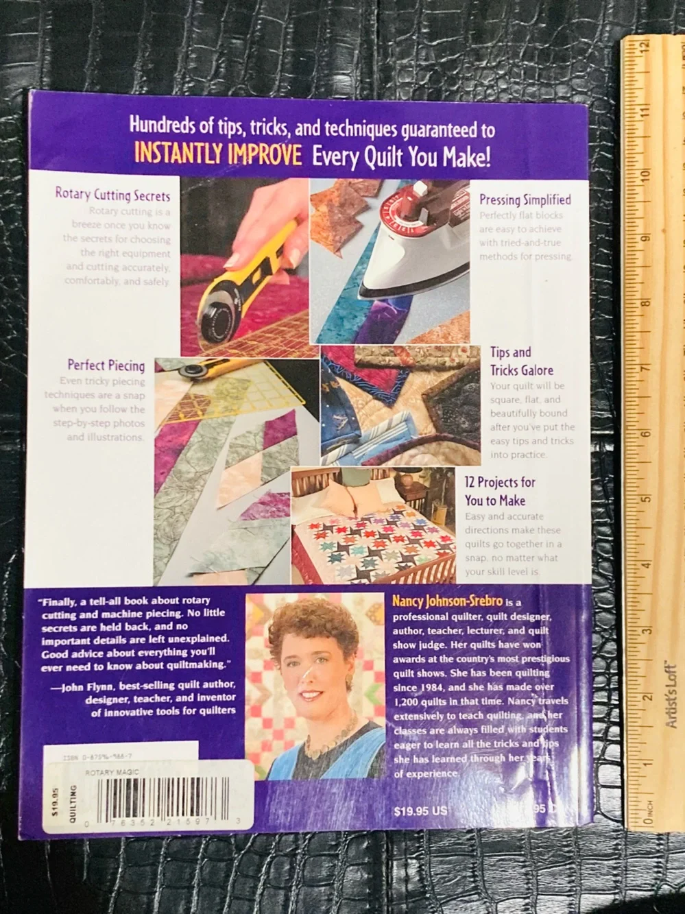 Office | Rotary Magic Quilt Book Easy Techniques To Instantly Improve ...
